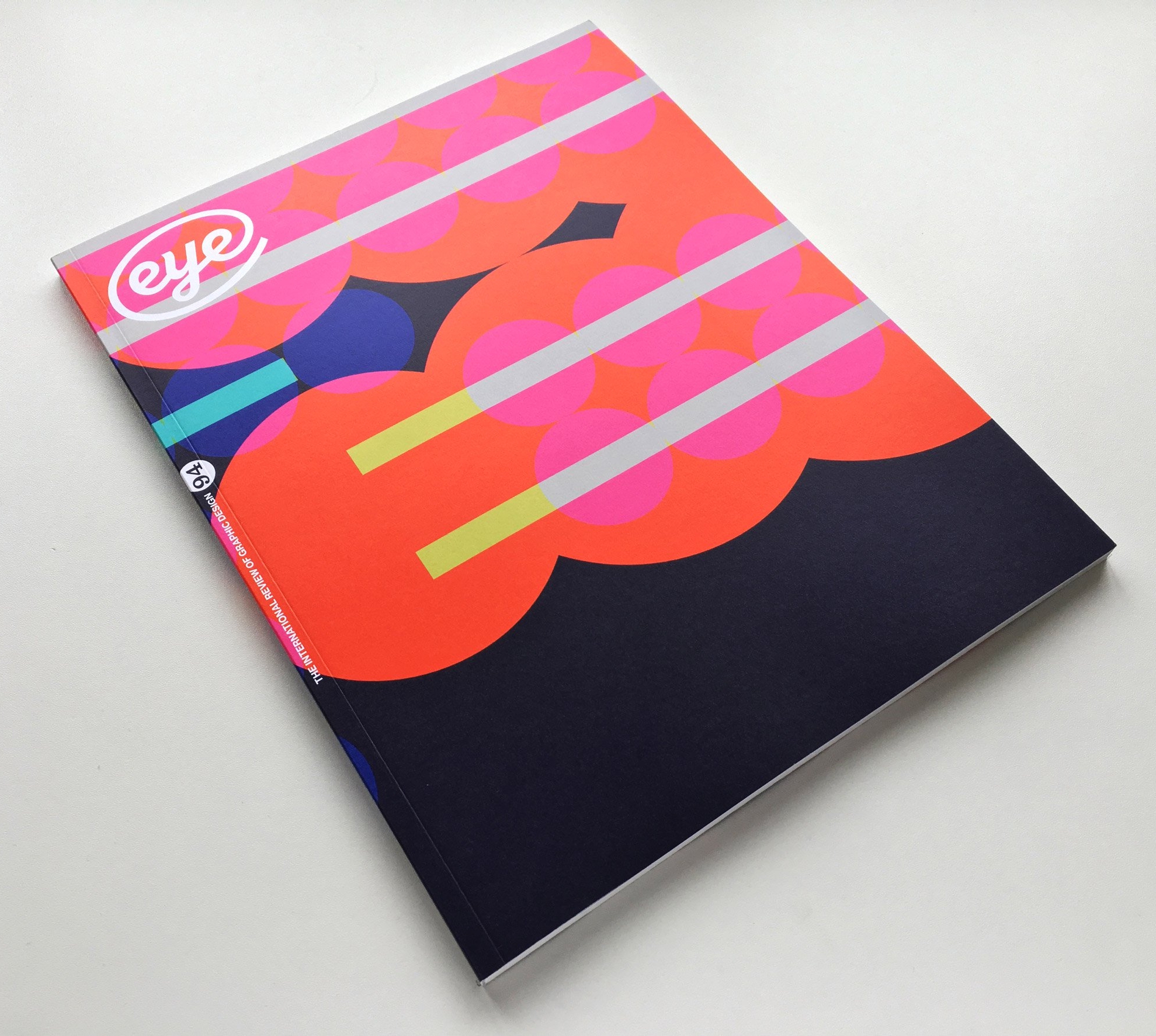 Pattern and colour on Eye Magazine's 8000 unique covers - Pitter Pattern