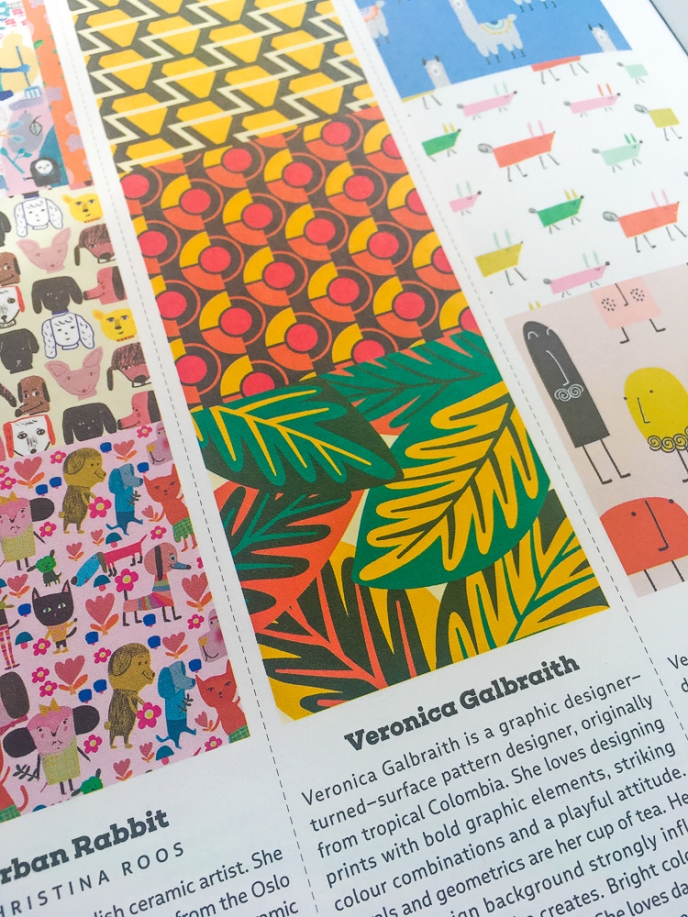 A peek inside the stunning UPPERCASE Surface Pattern Design Guide | Pitter Pattern