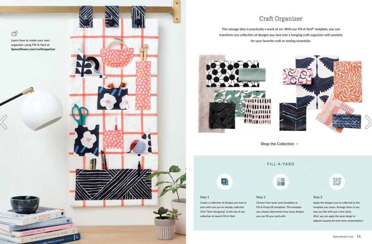 Wonderful prints and decor inspiration in the Spoonflower magazine ...